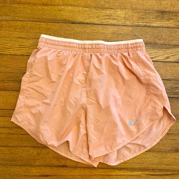 Nike | Shorts | Nike Light Pink Running Shorts | Poshmark